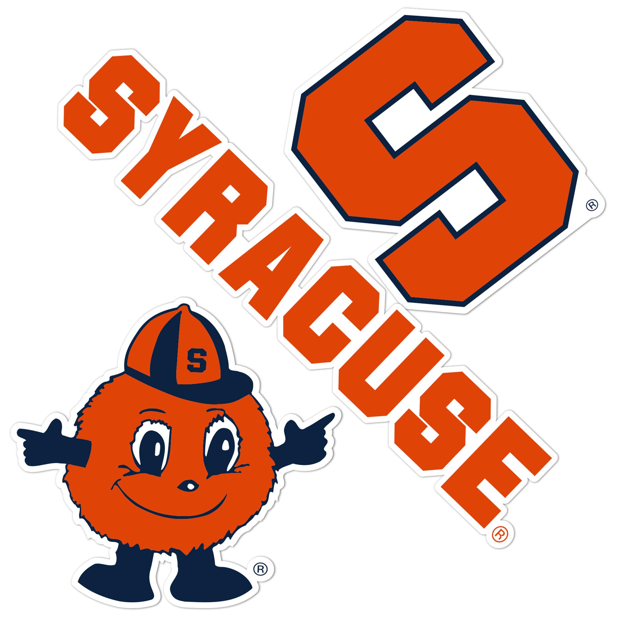 Syracuse Univeristy Decal Car Amazon.com: 5 Inch Syracuse Orange S