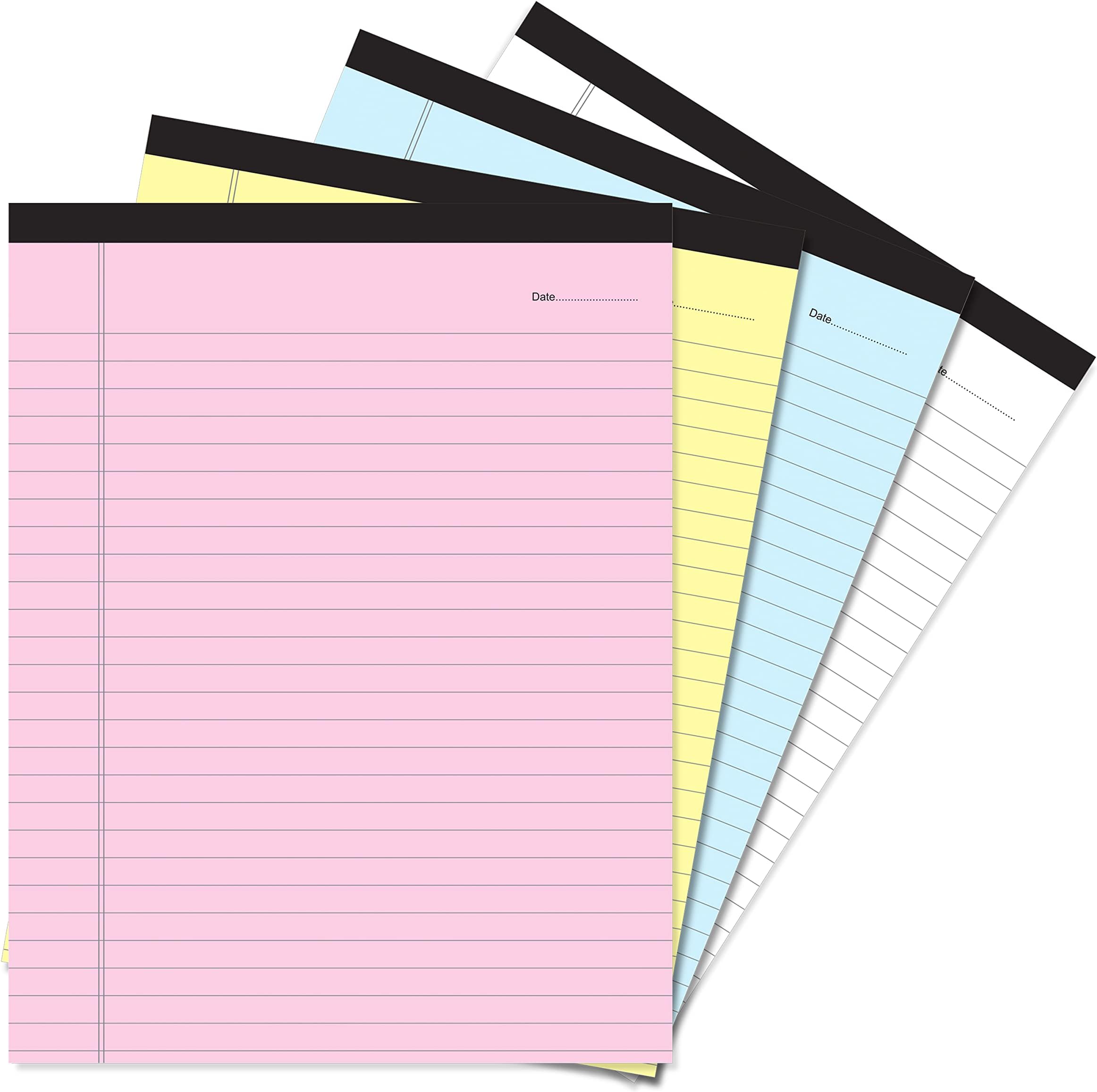 Clickedin - Office Notepads, A4 Size 275 X 205 MM Legal/Wide Ruled Pack ...
