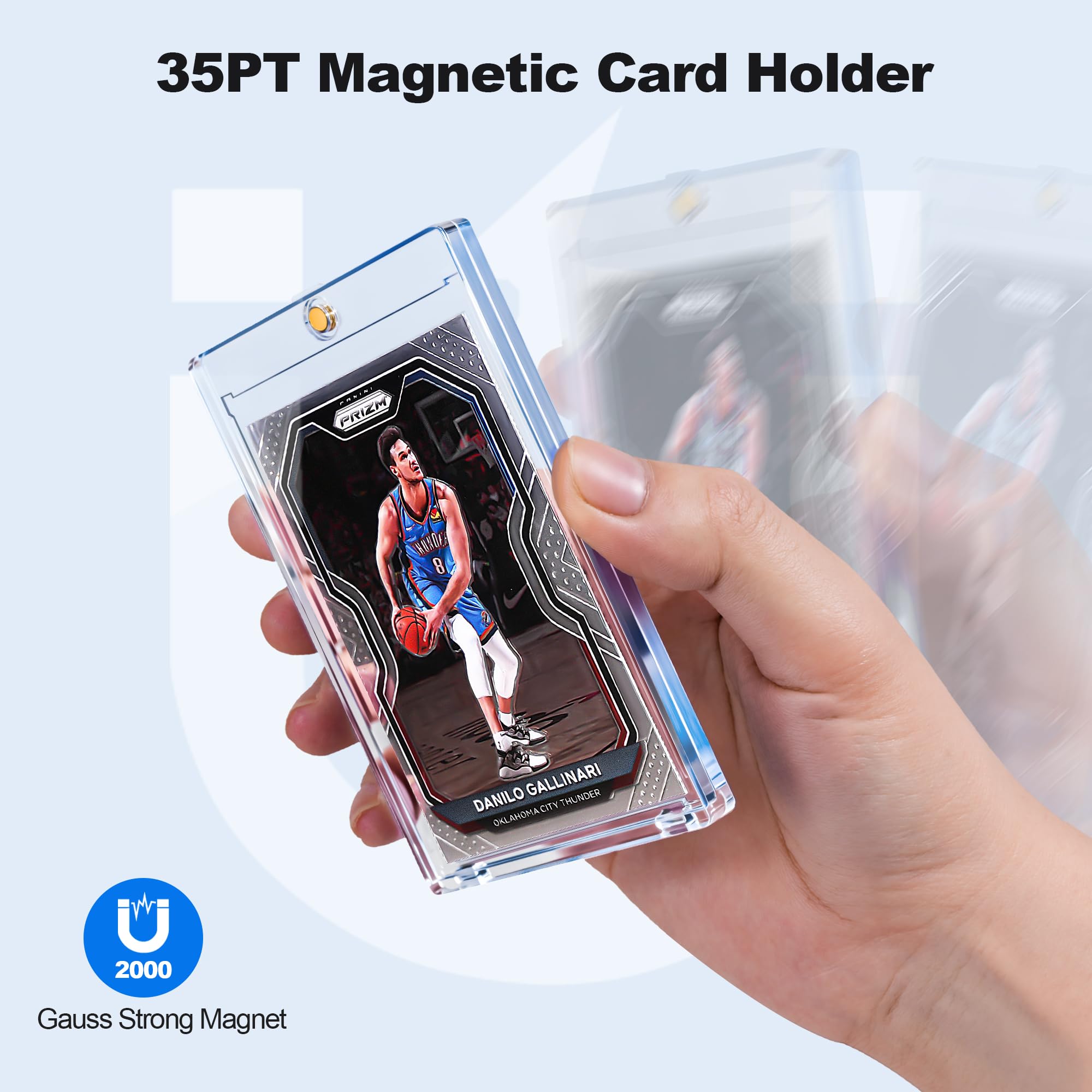 Snapklik.com : Kabinka 35PT Magnetic Card Holder Fits Sleeved Cards ...