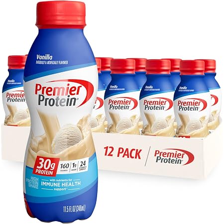 Amazon.com: Premier Protein Powder, Vanilla Milkshake, 30g Protein, 1g ...