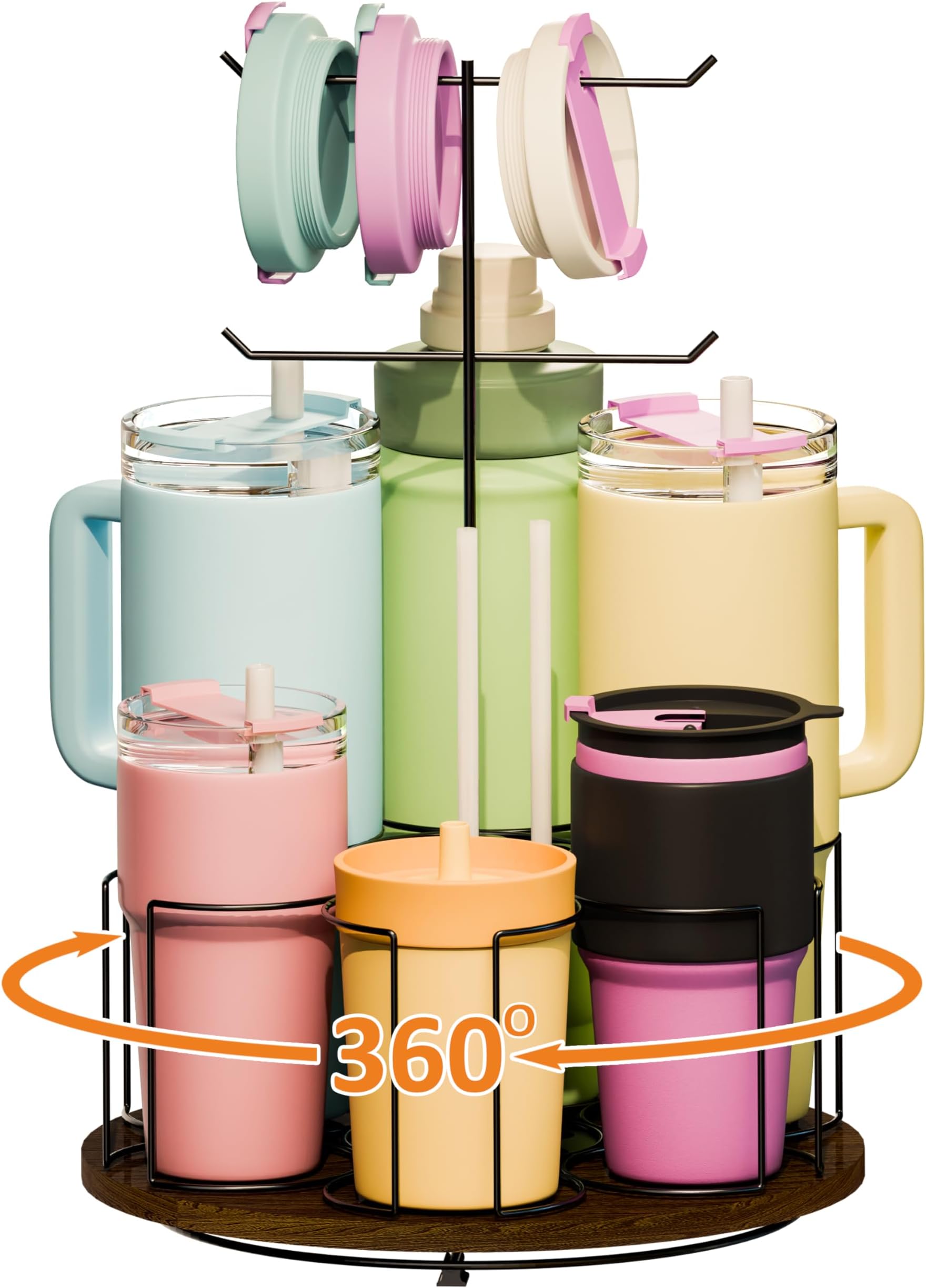 Amazon.com - Water Bottle Organizer for Stanley Cup Tumbler 40/ 30/ 20 ...