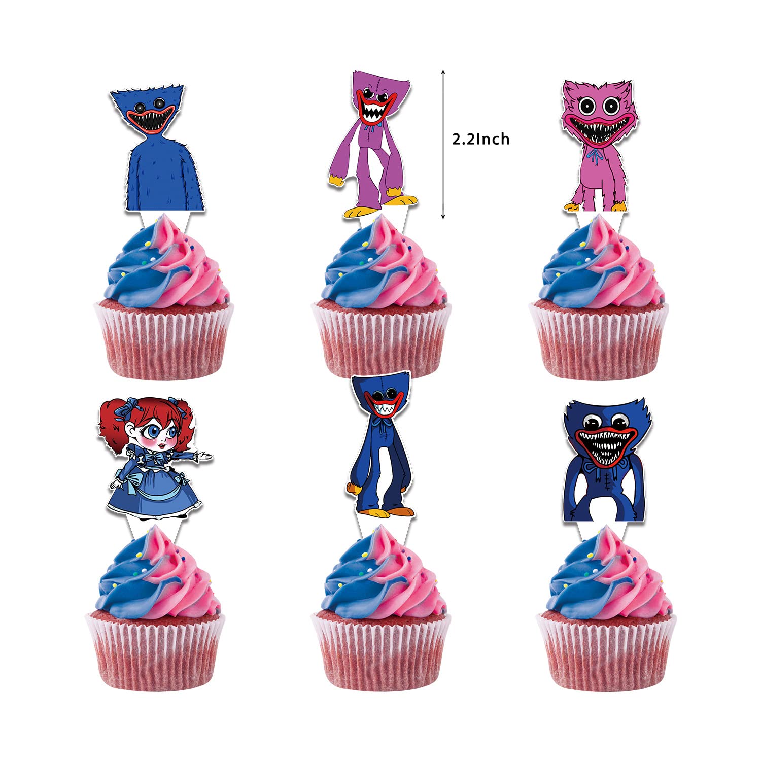 Poppy Playtime Huggy Wuggy Party Decorations Horror Game Theme Party ...