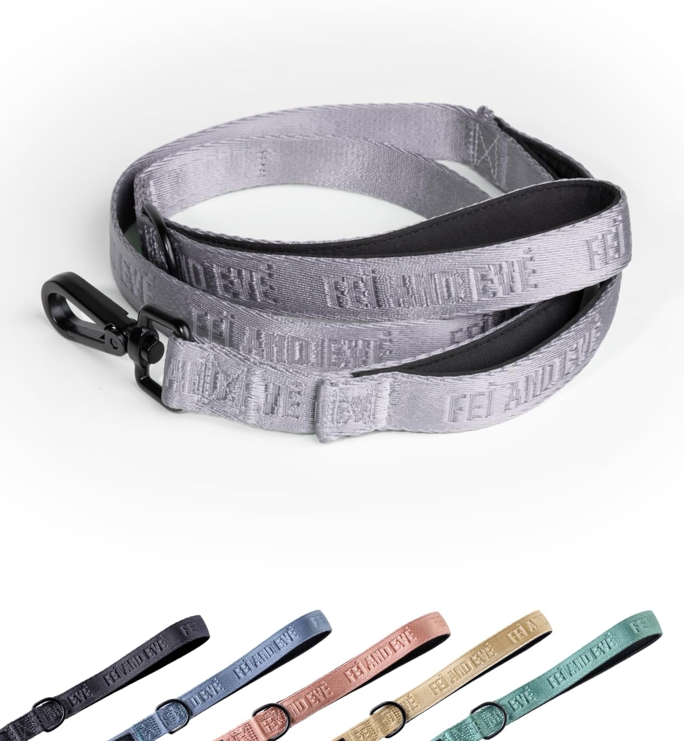 Amazon.com : 2025 New Edition, Fei & Eve Classic Dog Leash - 6FT, Dual ...