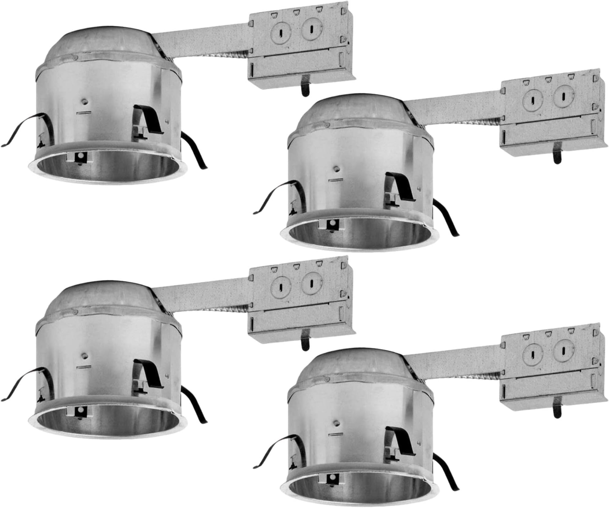 Four Bros 4" Inch LED Remodel LED Recessed Light Kits, IC Rated Remodel ...