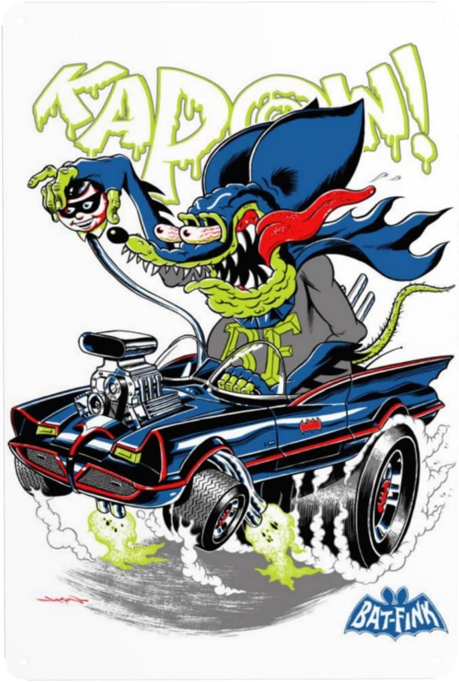 Amazon.com : Super Vegas Snooze Ya Lose Rat Fink Monster Ed Roth Big ...