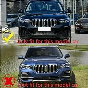 Front Bumper Fog Light Air Vent Grill ABS Cerium Cover Brow Trim Lamp ...