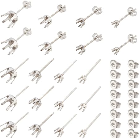 Amazon.com: UNICRAFTALE 80Pcs 4 Sizes 304 Stainless Steel Post Stud ...