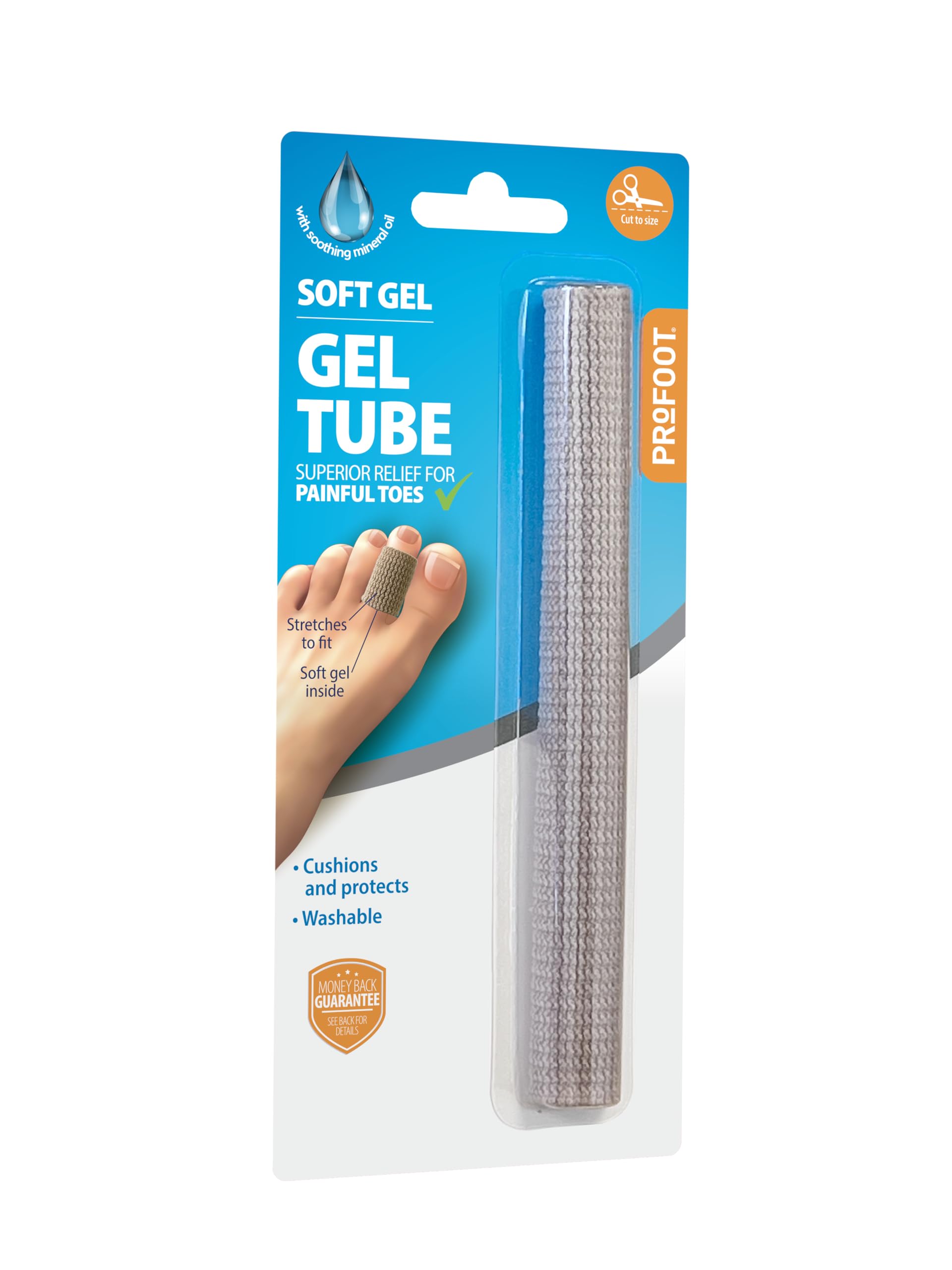 Profoot Gel Tube - Superior Relief for Painful Toes - SoftGel Tube ...
