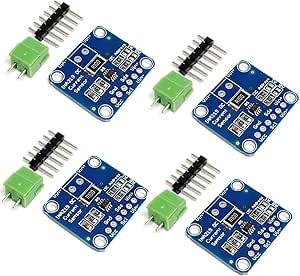 4 PCS INA219 I2C Bi-Directional DC Current Power Supply Sensor Breakout ...