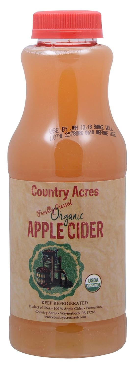 Amazon.com : Organic Apple Cider, 16 OZ : Grocery & Gourmet Food