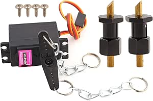 Amazon.com: NBLTYPOX Shockproof RC Boat Servo,Metal Gear Servo ...