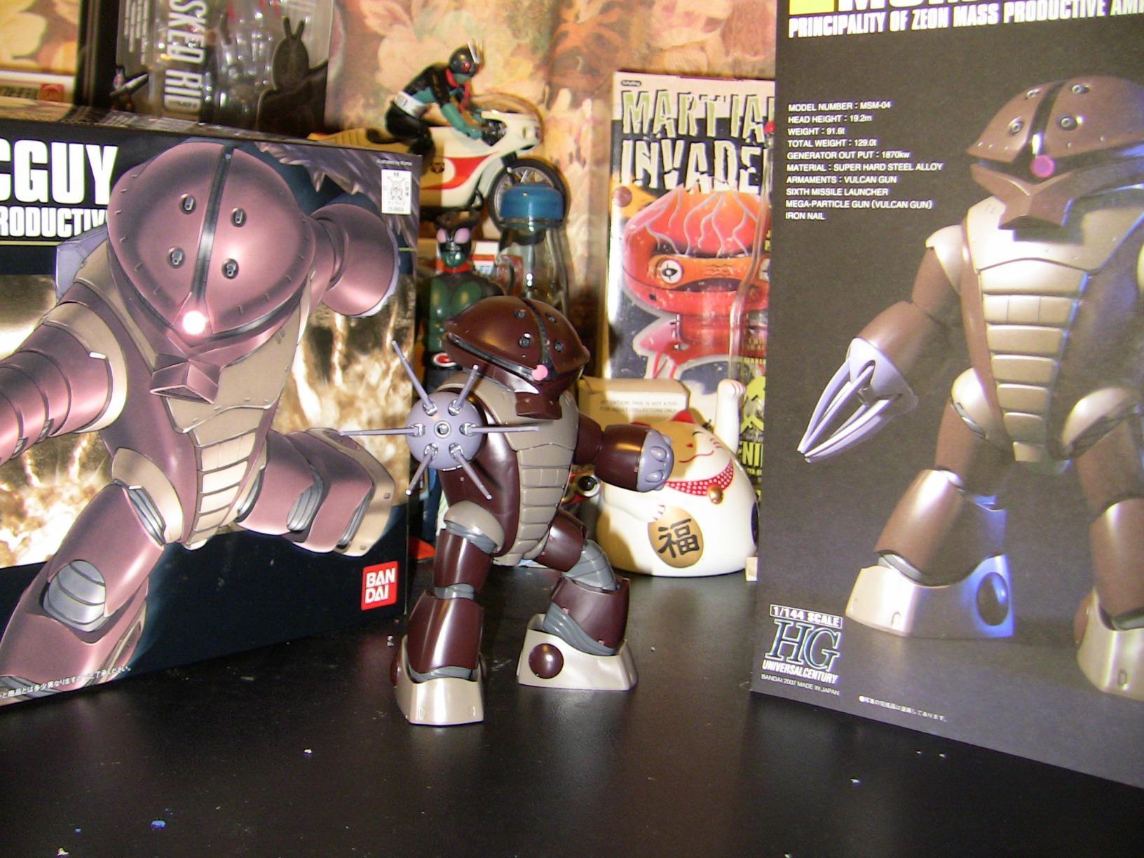 Amazon.com: Bandai Hobby HGUC 1/144#78 MSN-04 Acguy Mobile Suit Gundam ...