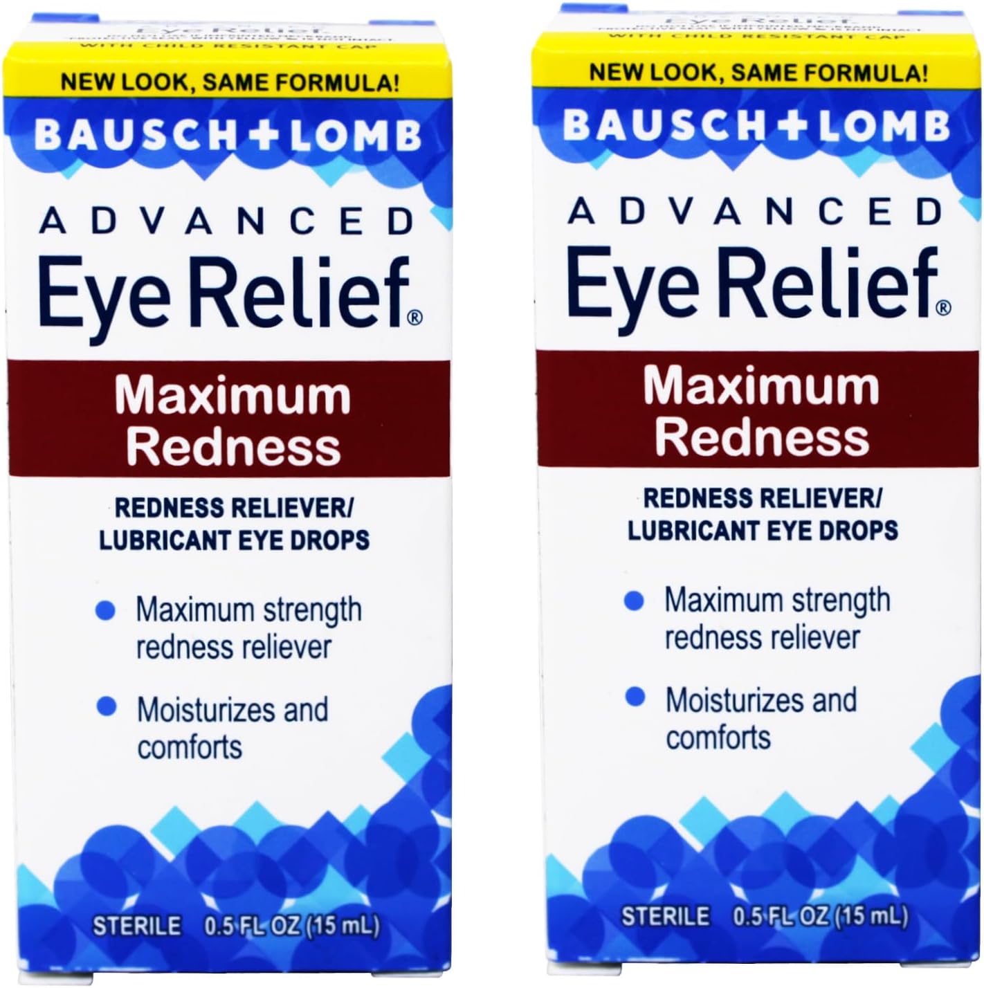 Amazon.com: Bausch & Lomb Advanced Eye Relief Maximum Redness Reliver ...