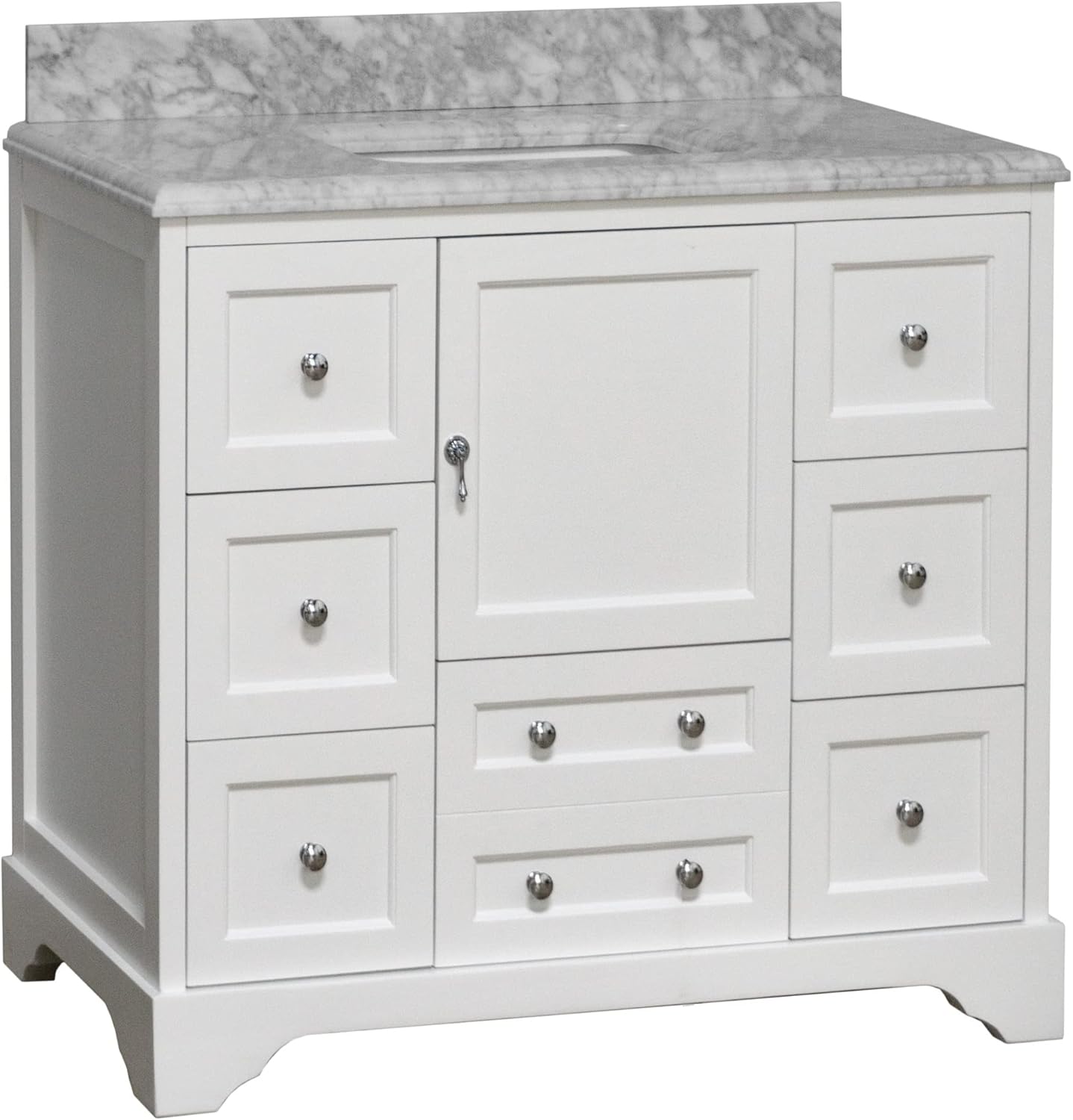 Madison 42-inch Bathroom Vanity Set with Carrara Philippines | Ubuy