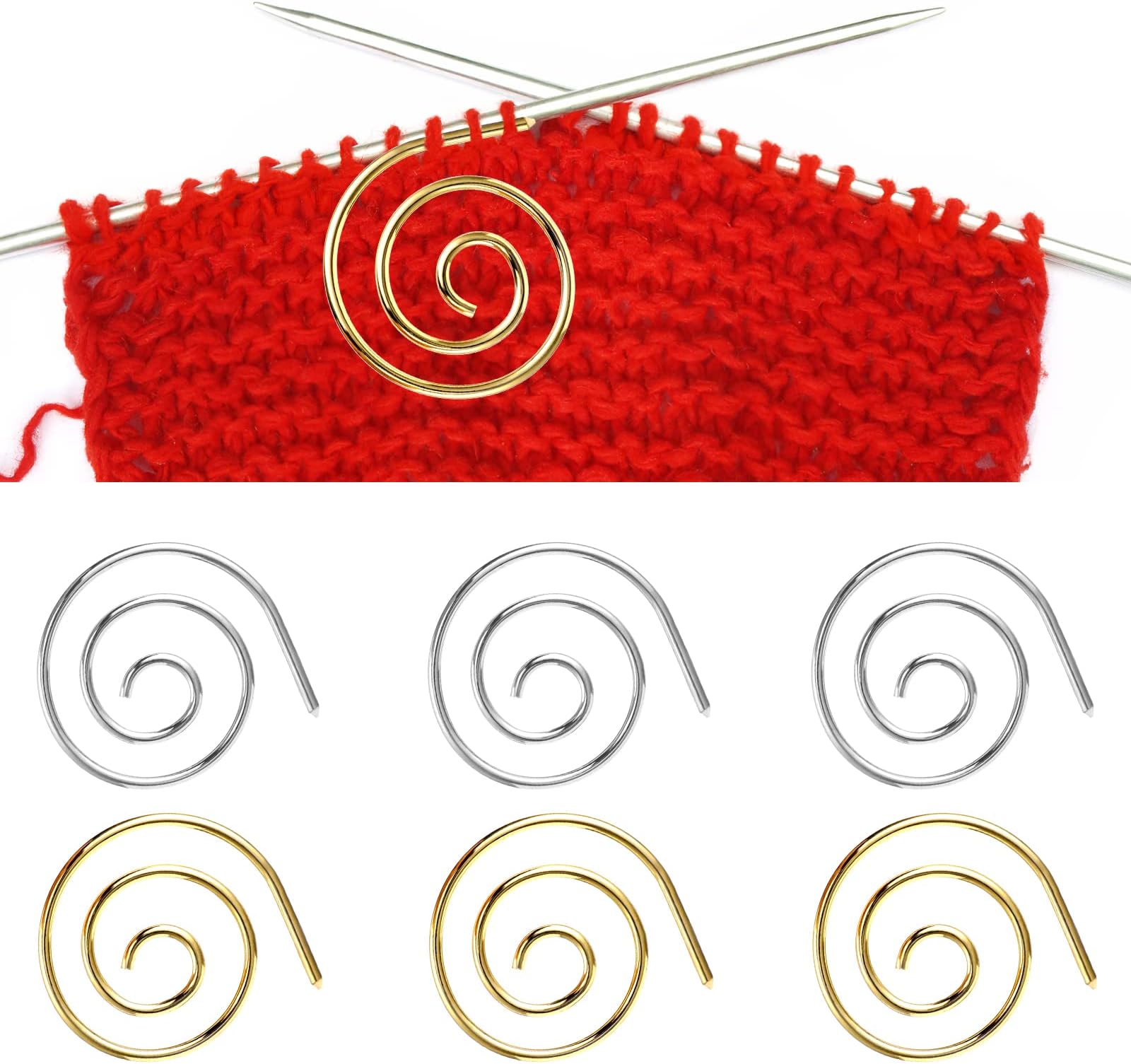 LAMXD 3Pcs Knitting Cable Needle Crooked Needle Twist Curved Hand Knit ...
