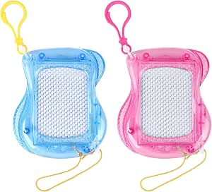 Amazon.com: MIDELONG Mini Drawing Board, Backpack Keychain Clip Drawing ...