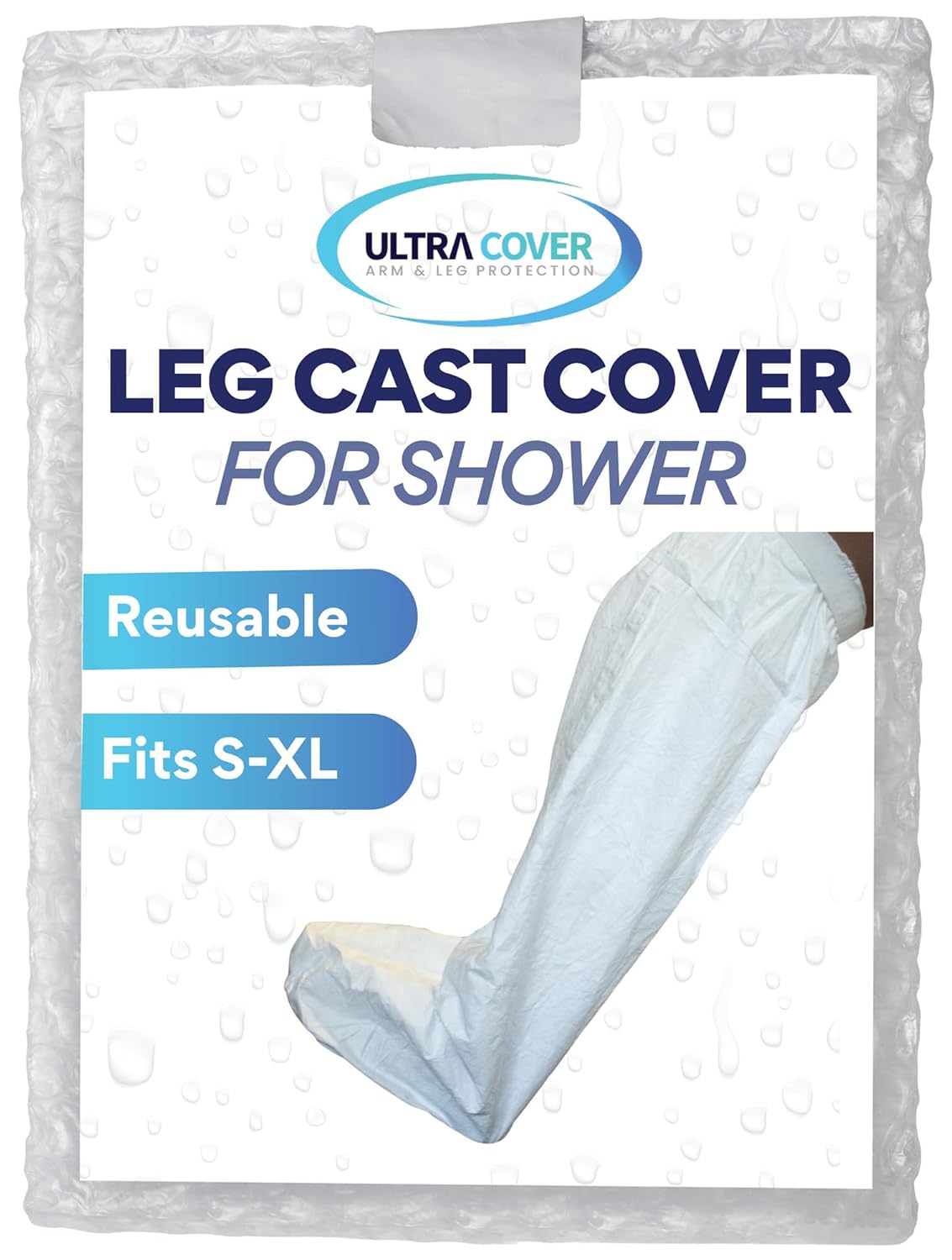 Amazon.com: UltraCover Waterproof Leg Cover For Shower, Cast Shower Cover for Wounds and ...