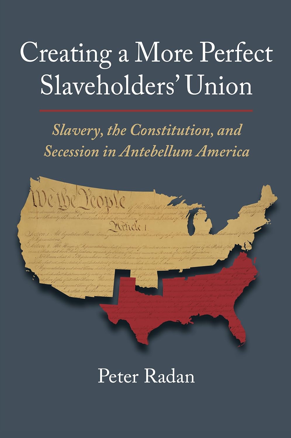 Amazon.com: Creating a More Perfect Slaveholders' Union: Slavery, the ...