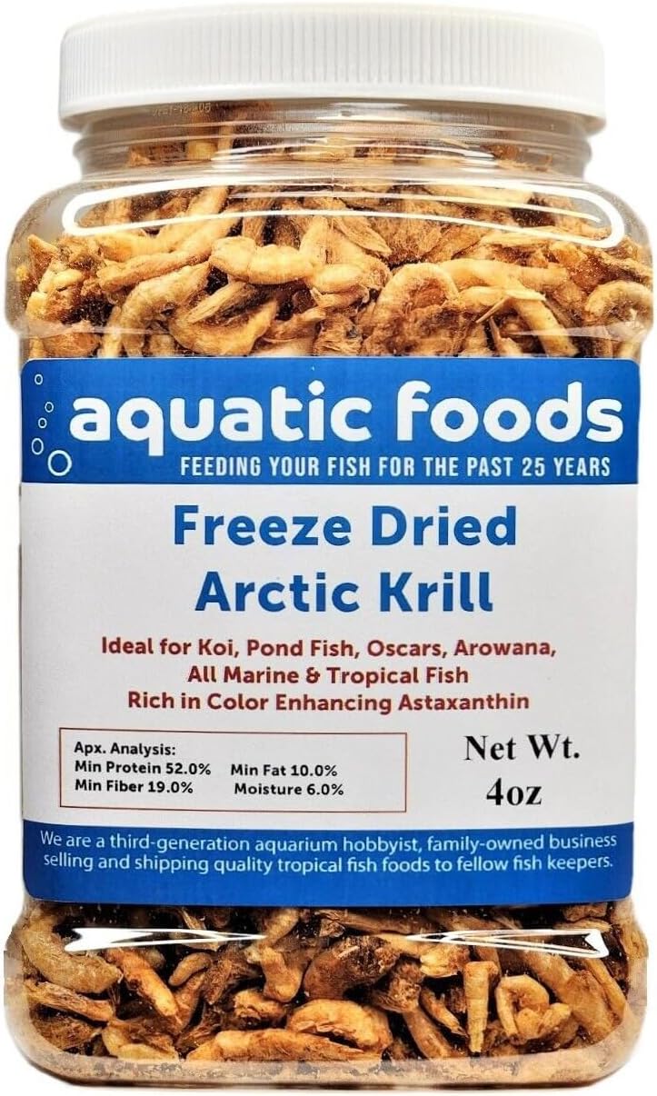 Amazon.com : Aquatic Foods Inc. Krill-Freeze Dried Floating Arctic ...