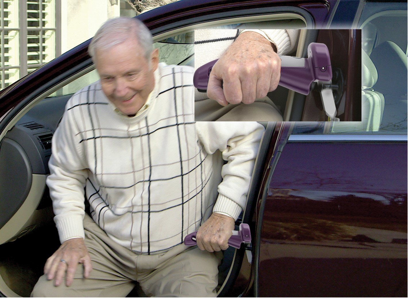 Snapklik.com : EMSON Car Cane, All-in-One Window Breaker Seatbelt ...