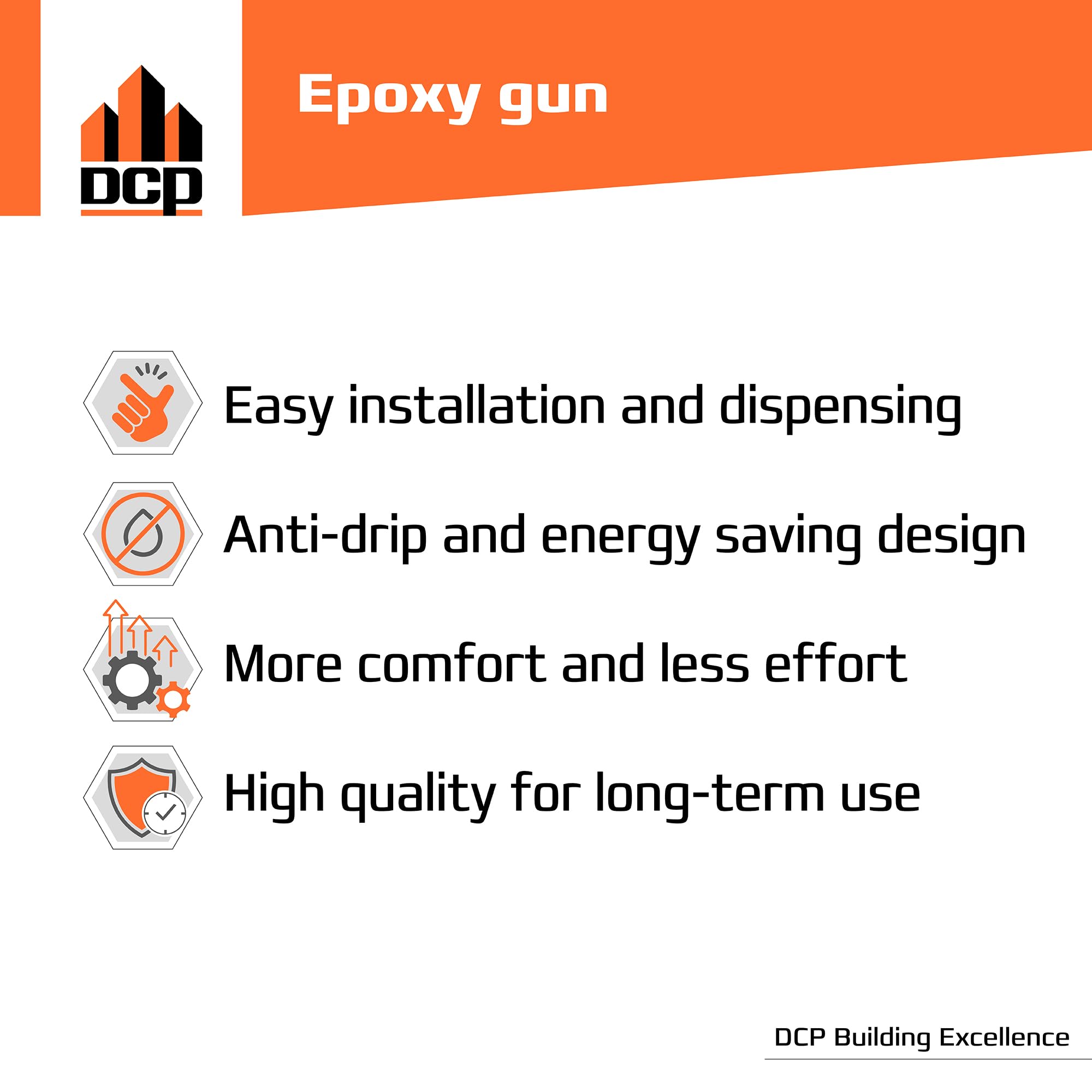 Snapklik.com : DCP Professional Epoxy Gun Dual Cartridge For 20.2 And ...