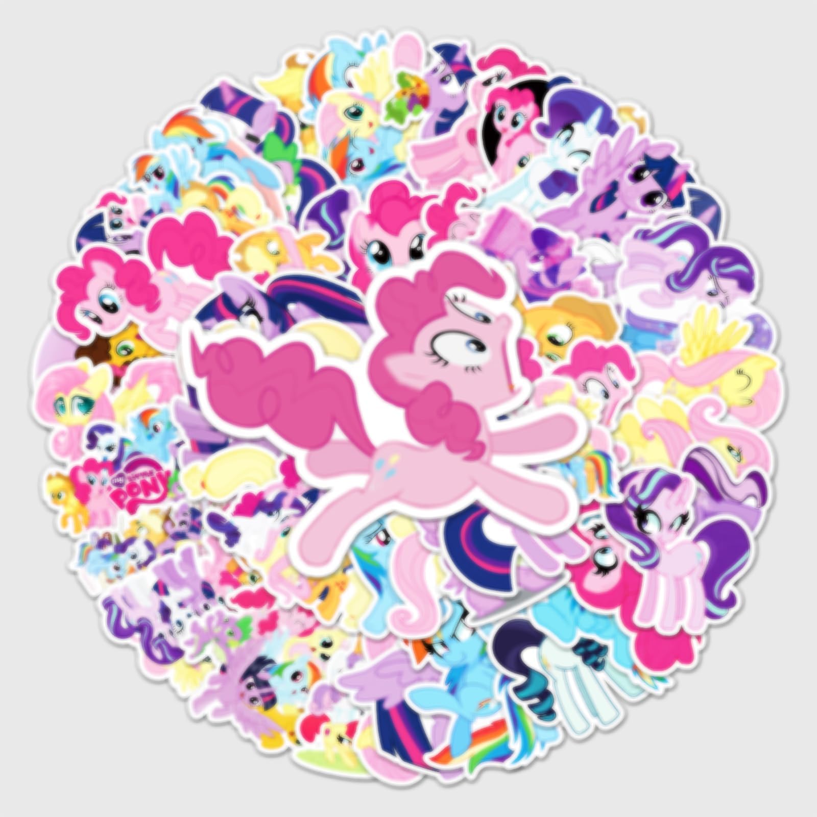 Amazon.com: My Little Pony Sticker Decorations Bundle - 65+ My Little ...