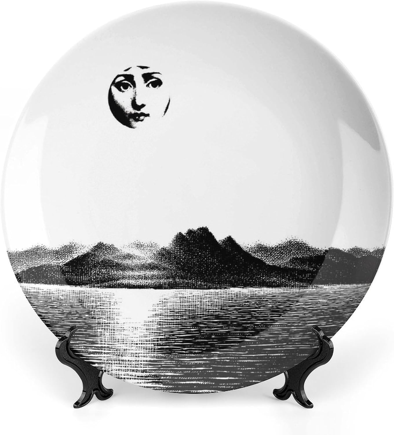 Amazon.com: LydlX Lina Cavalieri Plate, Wall Decorative Plate ...