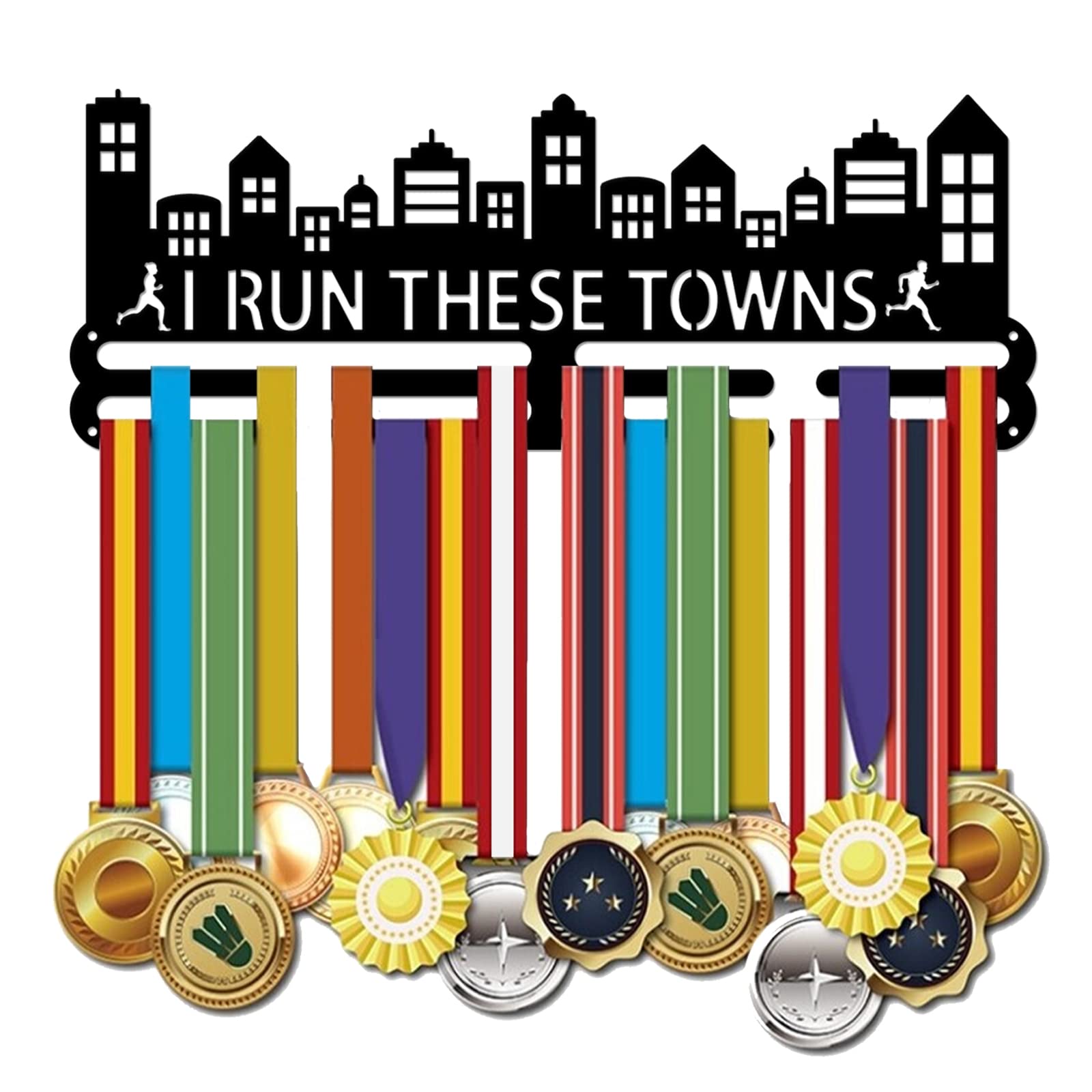 Amazon.com: SUPERDANT Medal Holder Running Marathon Medals Display ...