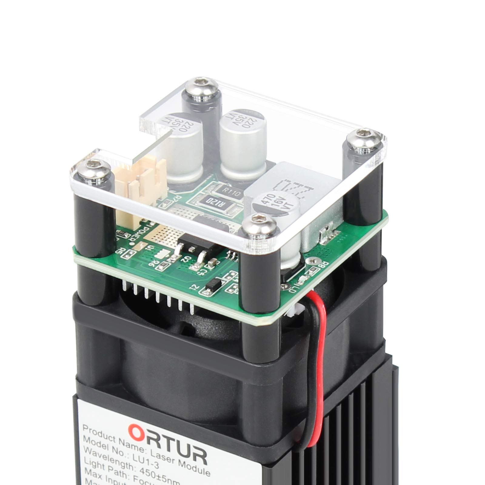 Buy ORTUR Laser Unit 20W Laser Module Adjustable Focus PWM Mode for ...