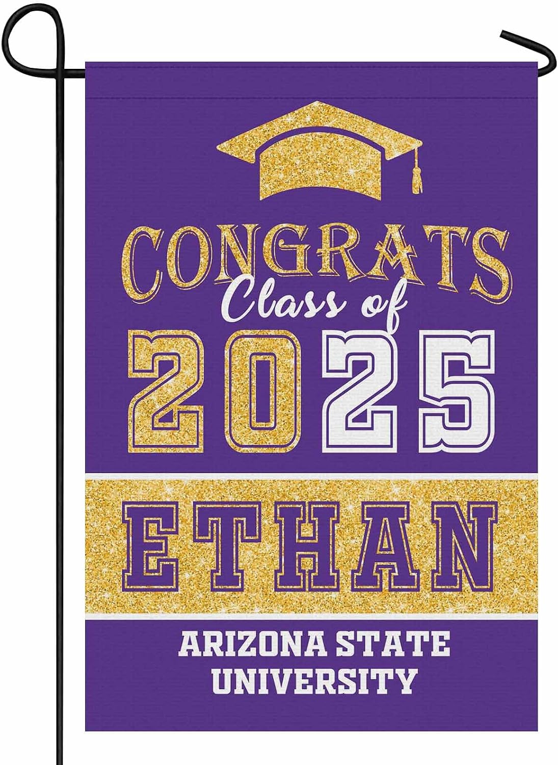 Amazon.com : Graduation Decorations Class of 2025 Personalized Garden ...