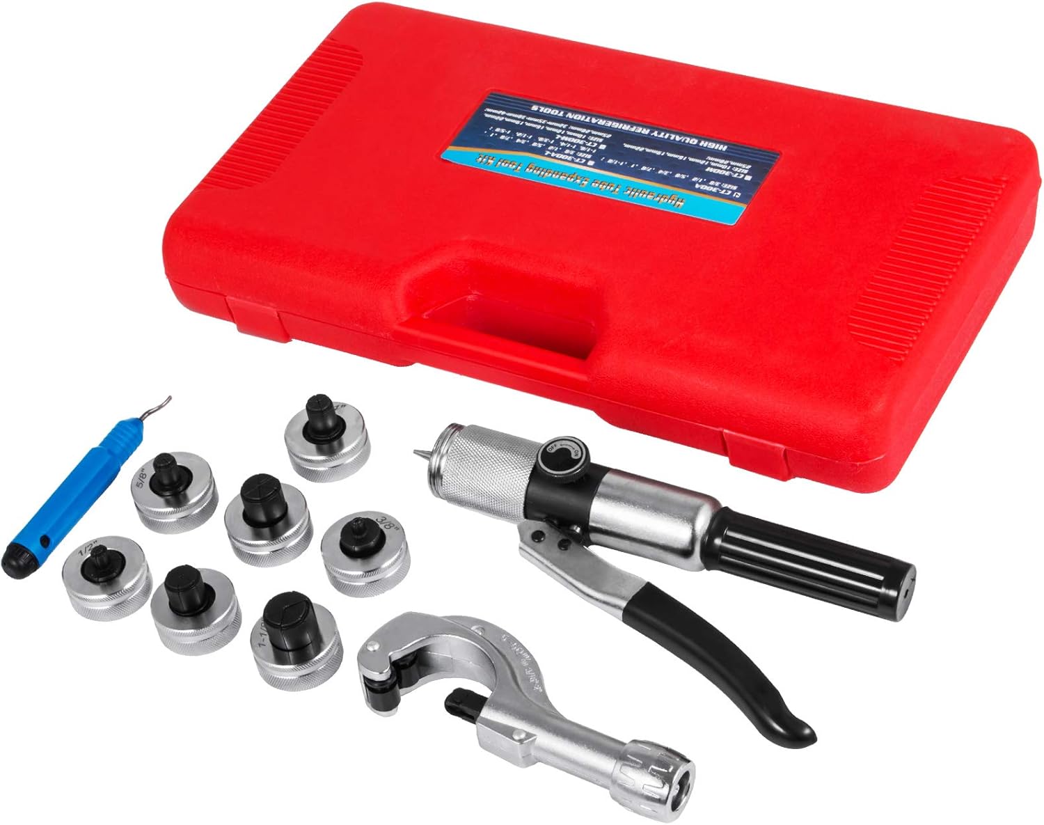 Mophorn Expansor De Tubo Hidr ulico 7 Cabezales Negro Hydraulic Tube