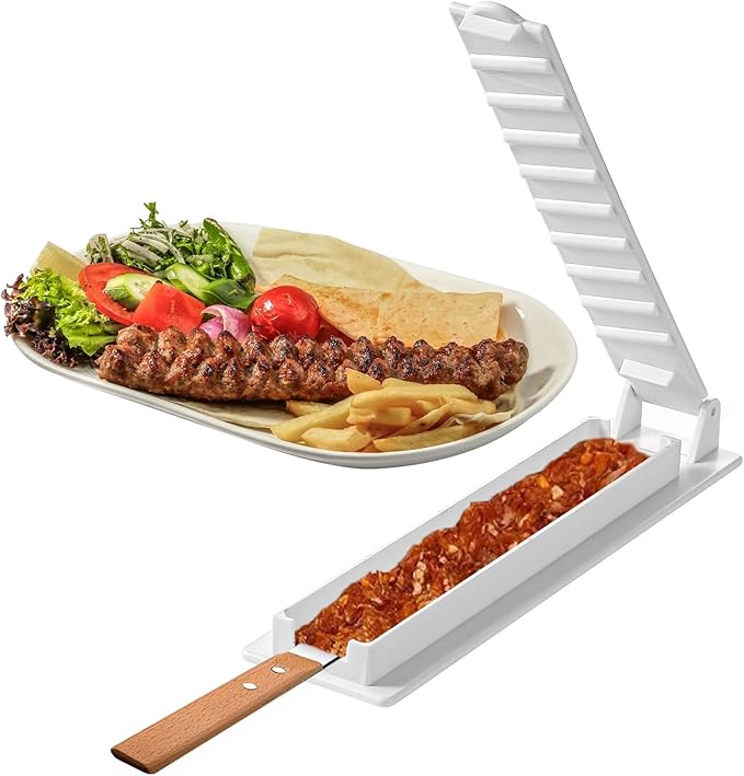 Kabob Maker for Skewers and Sticks - Kabab Maker Machine - Manual Kebab ...