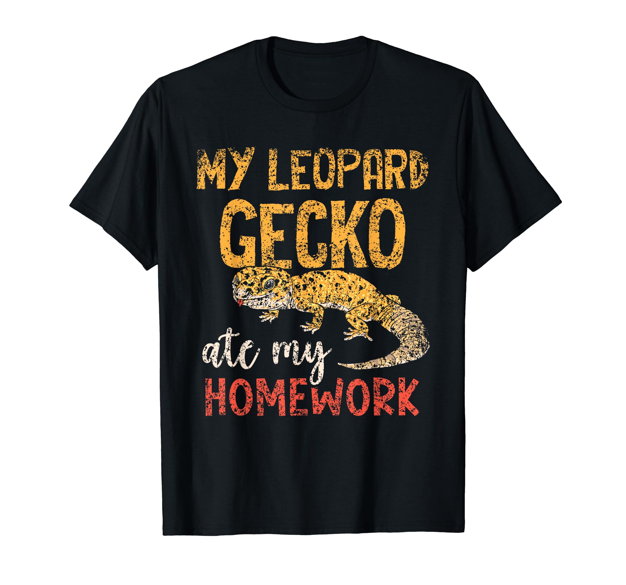 Amazon.com: My Leopard Gecko Ate My Homework Geckos Leopard Gecko T ...