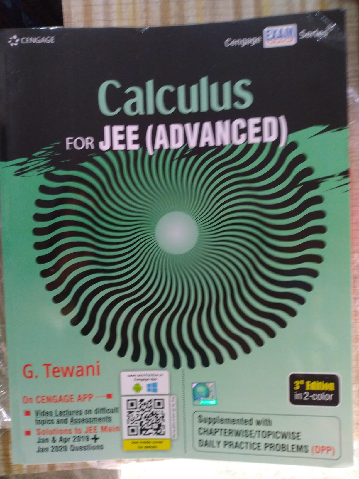 Buy CALCULUS FOR JEE (ADVANCED), 3RD EDITION Book Online at Low Prices ...
