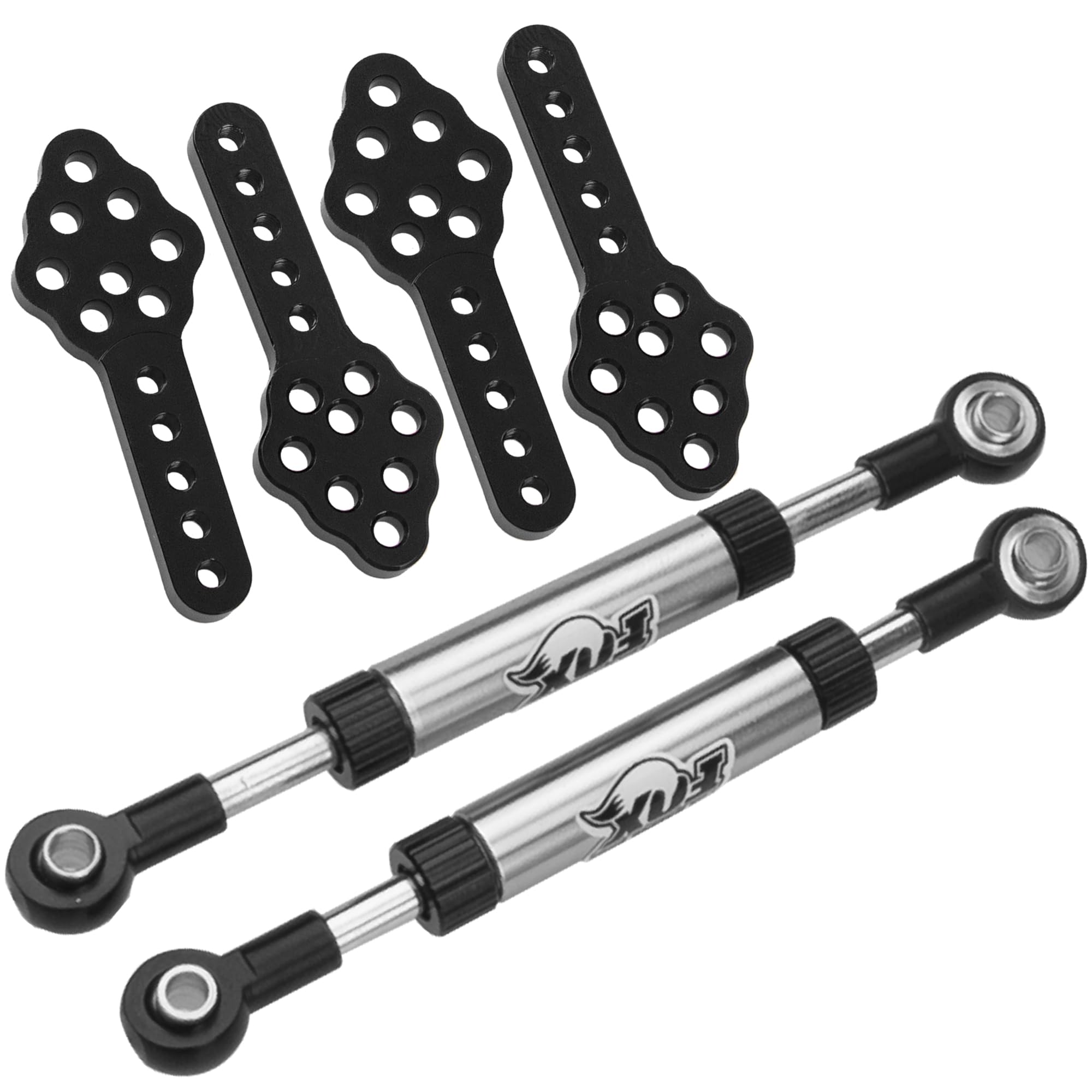 Amazon.com: 4Pcs Metal RC Car Shock Absorber Mount Adjustable Height ...
