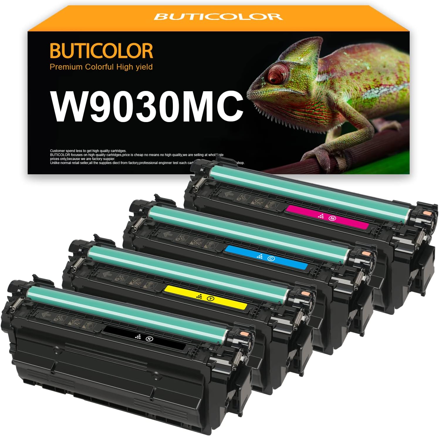 Amazon.com: W9030MC W9031MC W9032MC W9033MC Remanufactured Toner ...