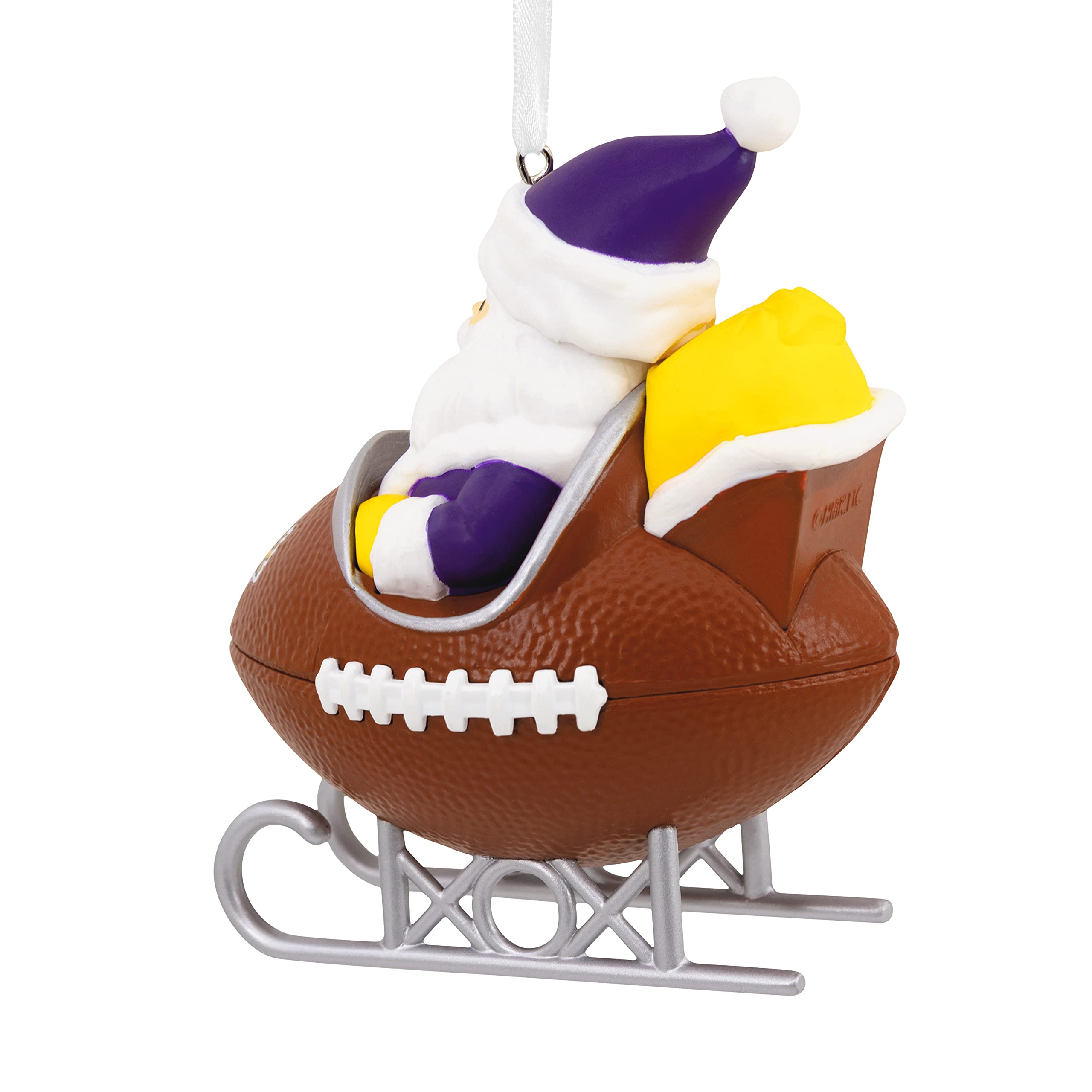 Snapklik.com : Hallmark NFL Minnesota Vikings Santa Football Sled ...