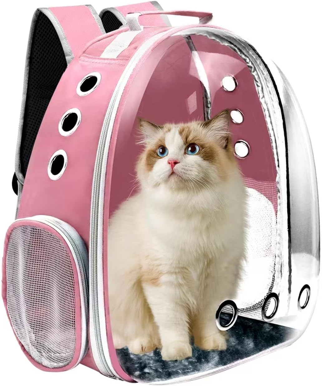 Amazon.com : Cat Backpack Carrier, Pet Cat Carrier with Ventilated ...
