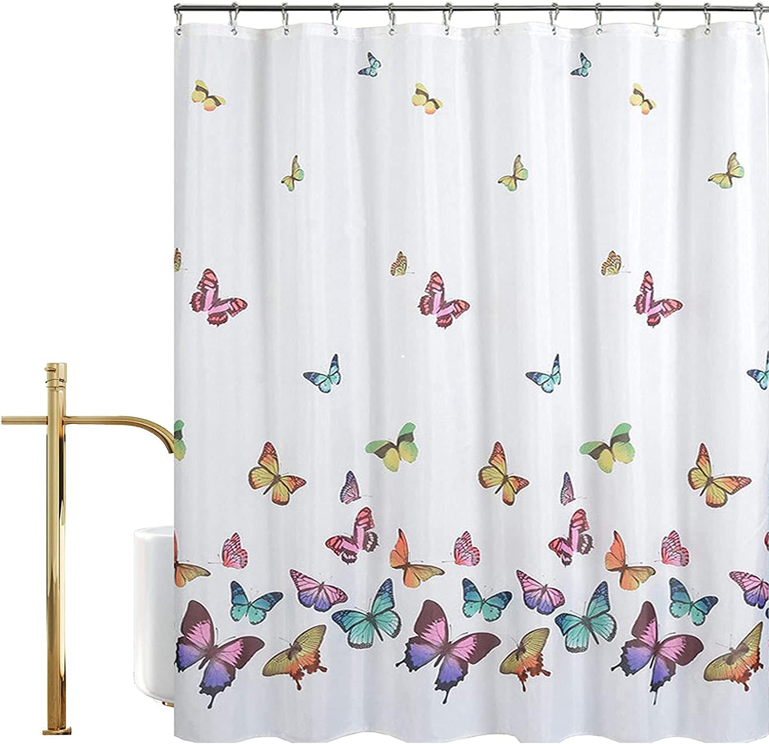 Amazon.com: XINGUANG Butterfly Shower Curtains for Bathroom, Boho Style ...