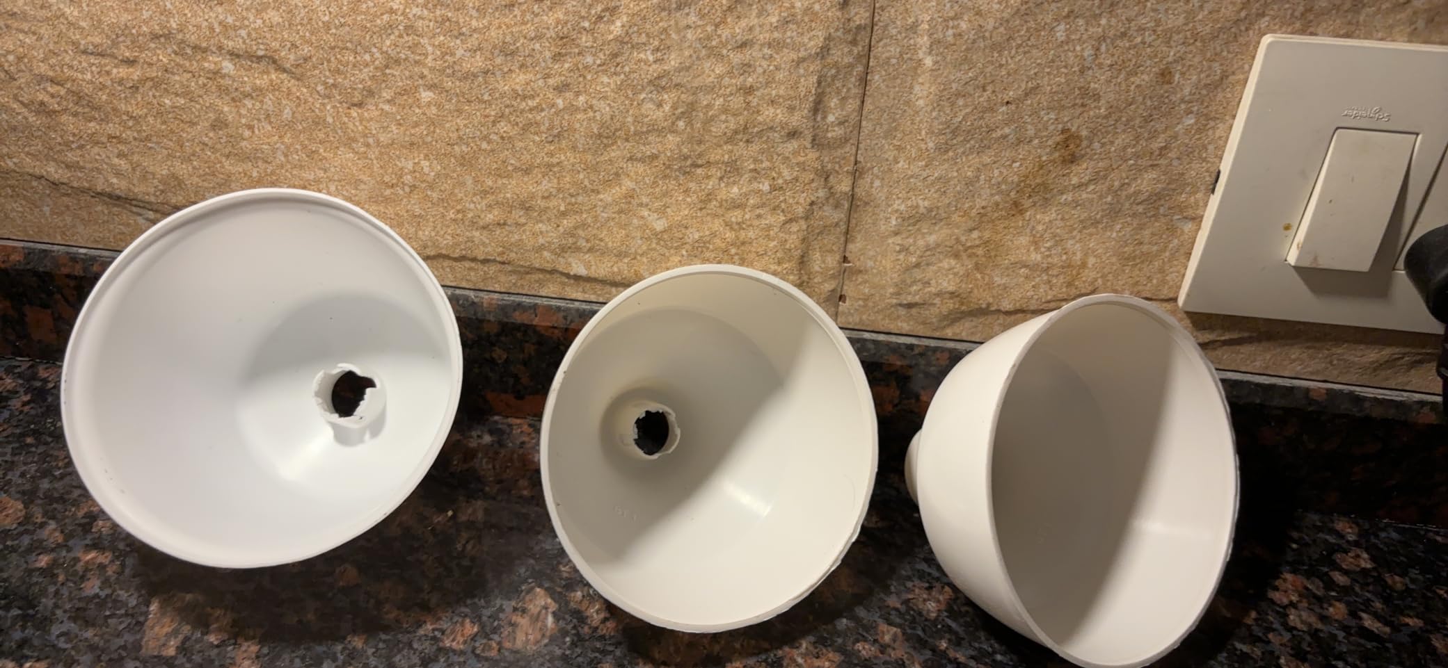 Buy advancedestore PVC - Ceiling Fan Canopy - Ceiling Fan Cups ...