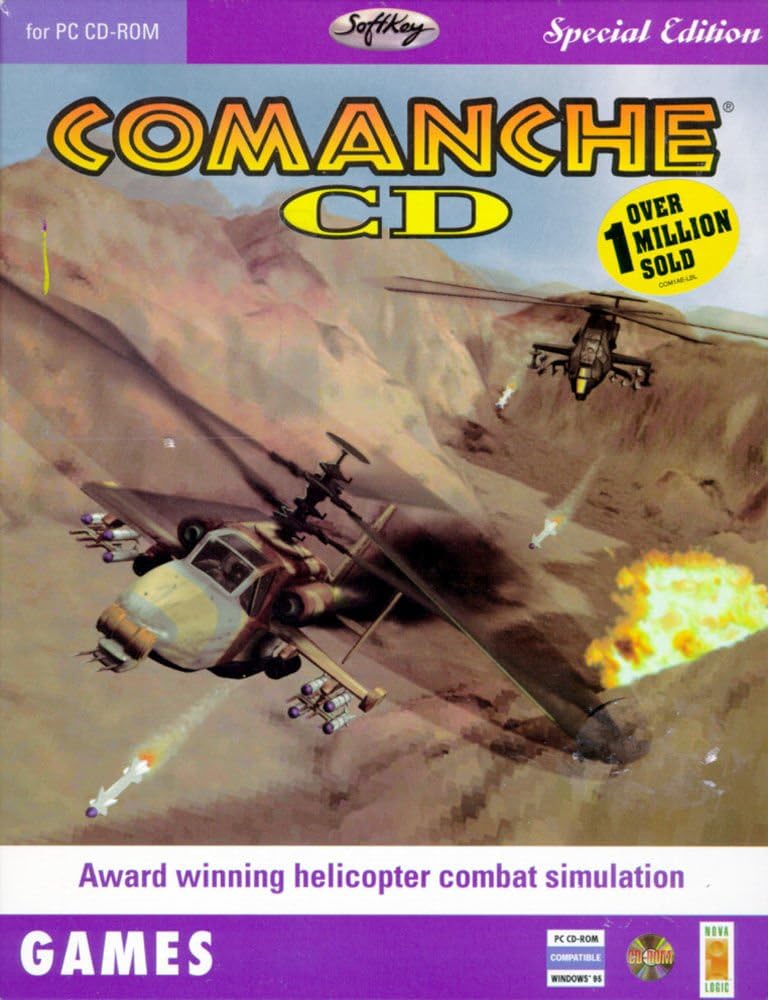 Amazon.co.jp: COMANCHE CD [PC Game Soft Dos] : PCソフト