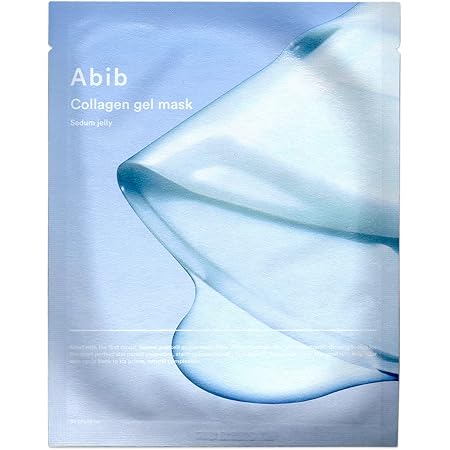 Amazon.com : Abib Collagen Gel Mask Sedum Jelly 10 Sheets I Vegan Collagen, Hydrating Hyaluronic ...