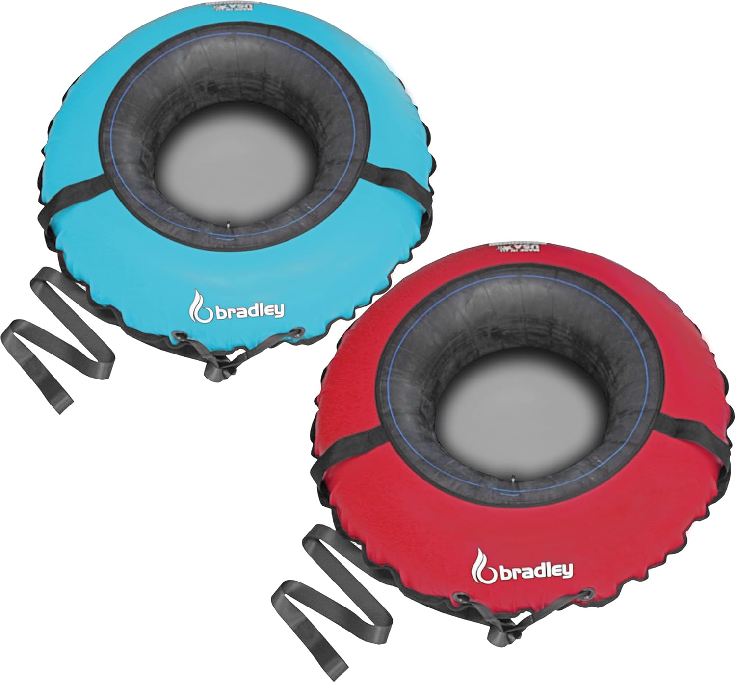 Buy Bradley Snow Tubes with 50" Heavy Duty Cover | 2 Pack Inflatable ...