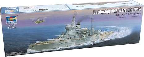 Trumpeter 1:350 - HMS Warspite Battleship : Amazon.co.uk: Toys & Games