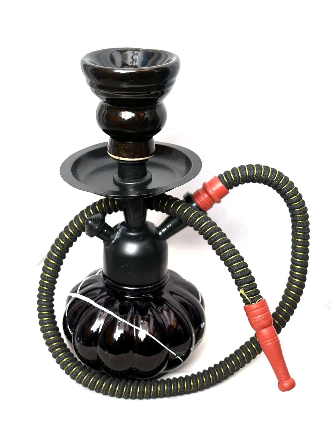 7 Eleven Craft Combo of 12 Inches Glass Turkish Iron Hookah 10 Shisha ...