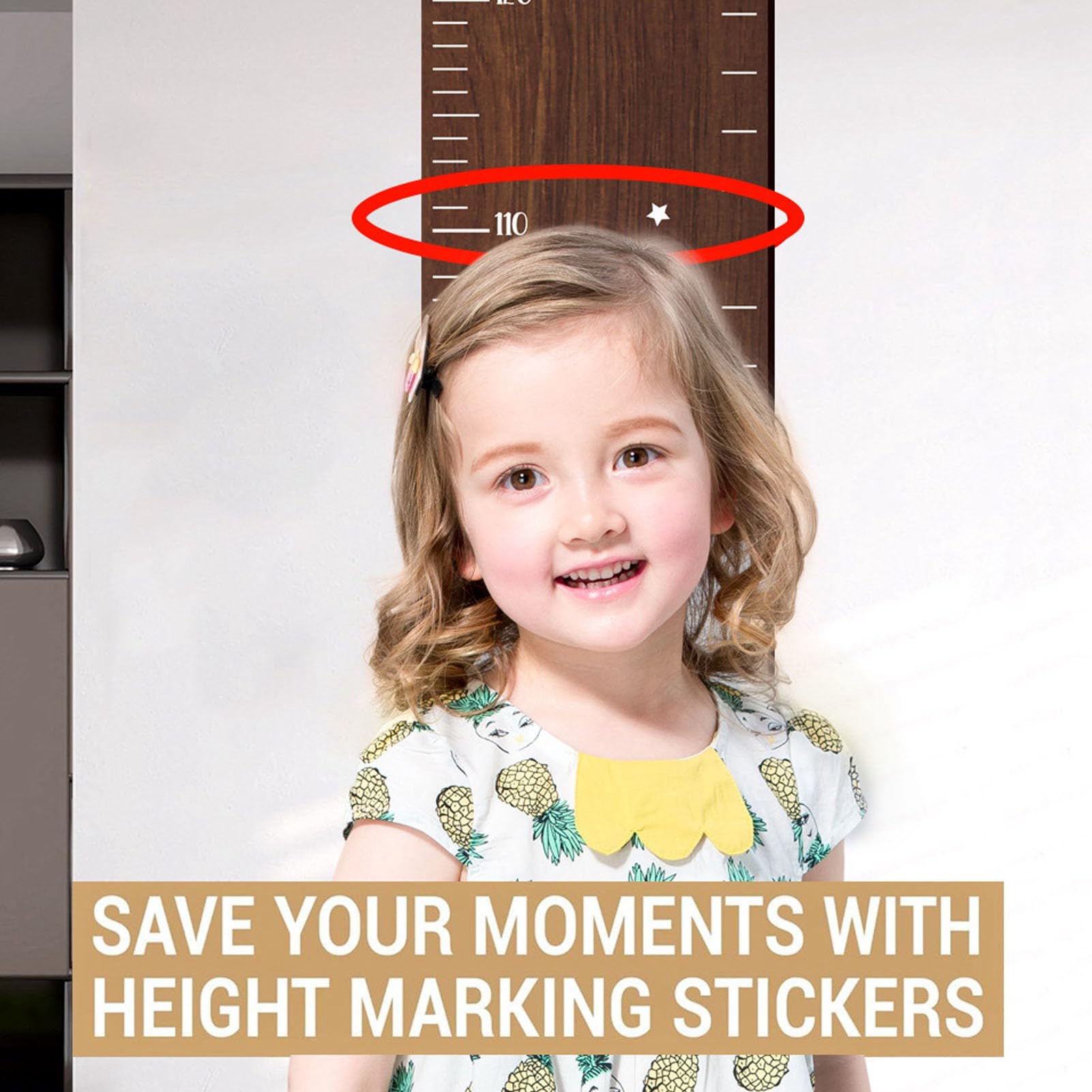Snapklik.com : Growth Chart For Kids, Wood Height Chart Kids Toddlers ...