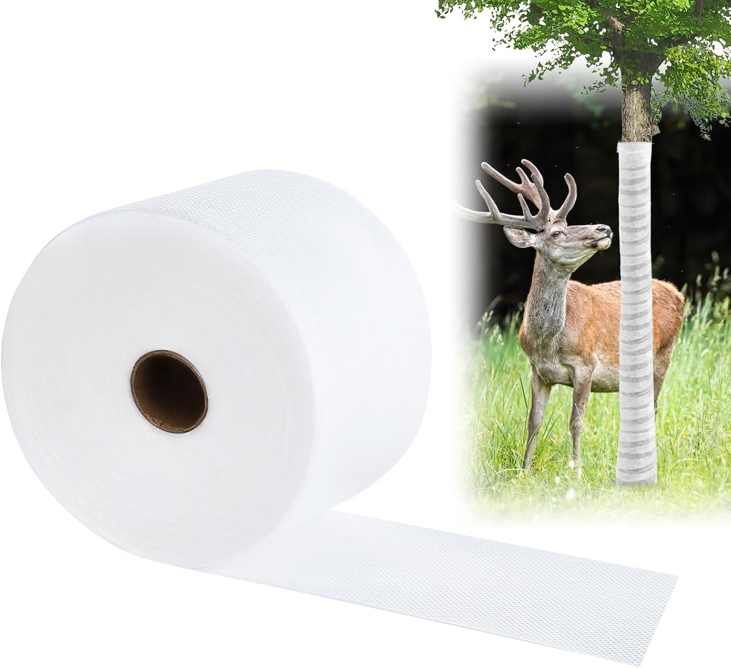 Amazon.com : ANPHSIN 328ft Tree Protector Wrap - Breathable Tree Trunk ...