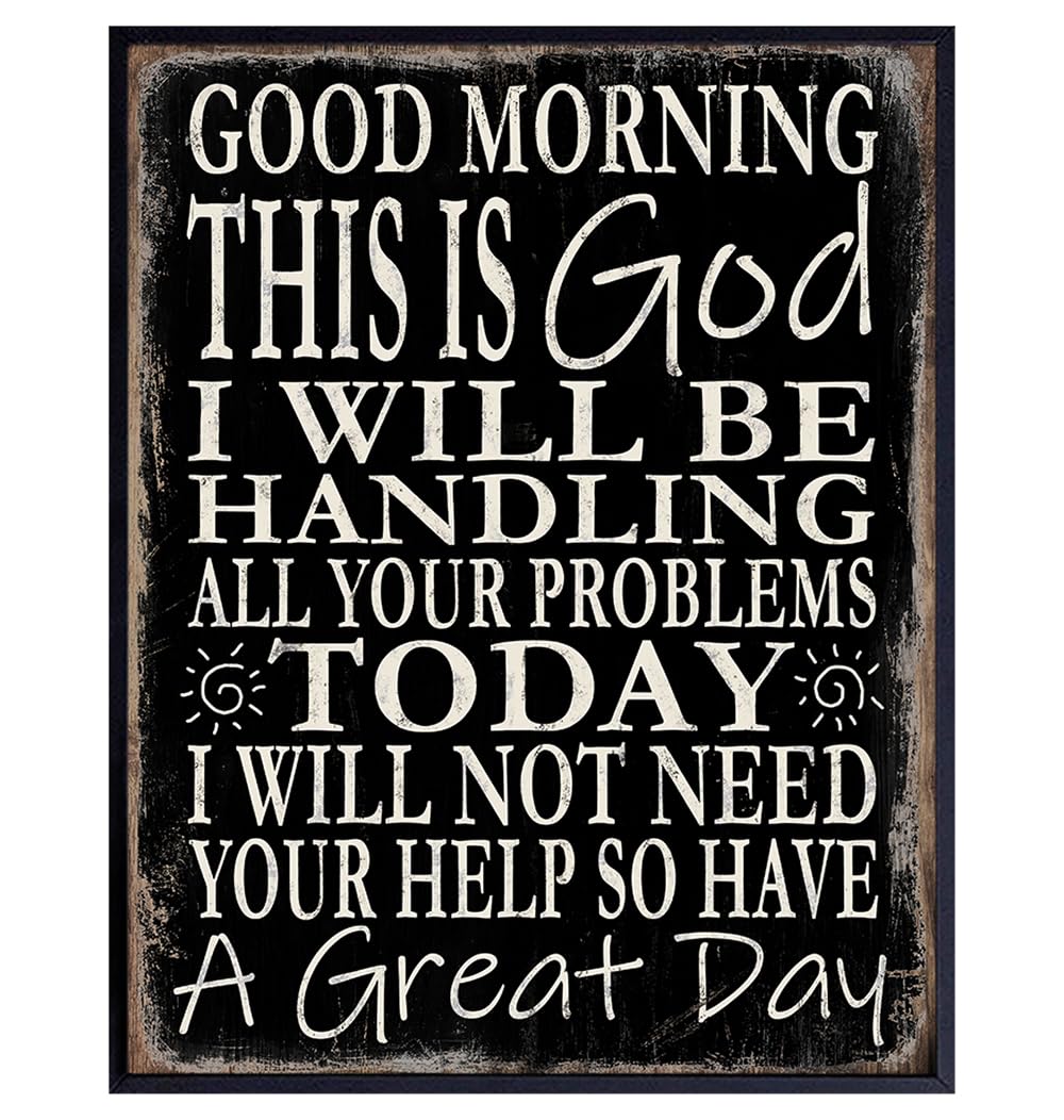 Amazon.com: spiritual Home Decor LARGE 11x14 - Bible Verse Decoration ...