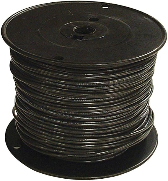 12 Gauge THHN Stranded Copper Wire (2500, Black) - Amazon.com