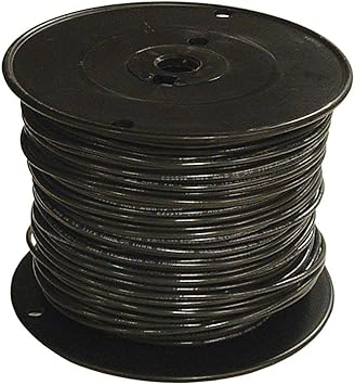 12 Gauge THHN Stranded Copper Wire (2500, Black) - Amazon.com